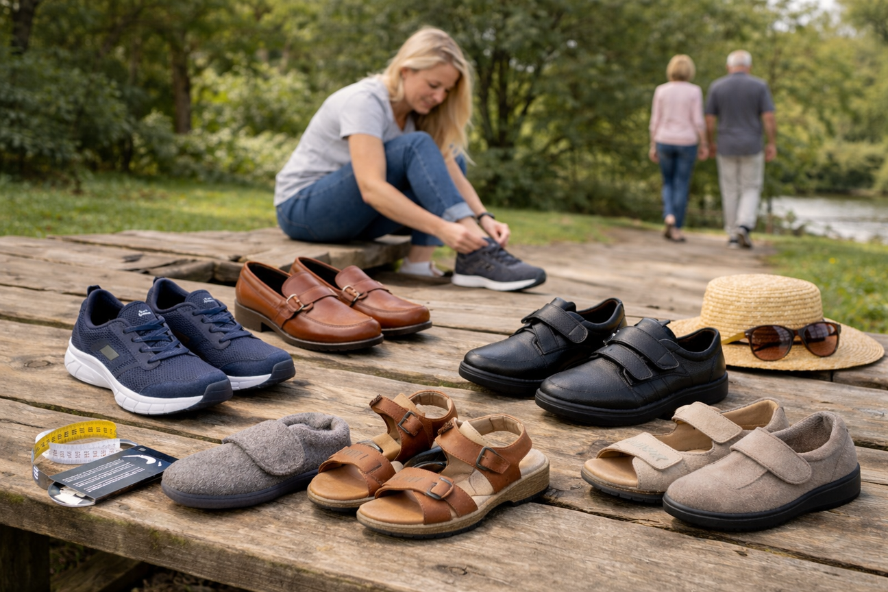 Best Shoes for Wide Feet UK | Comfortable Wide Fit Footwear | Shuperb