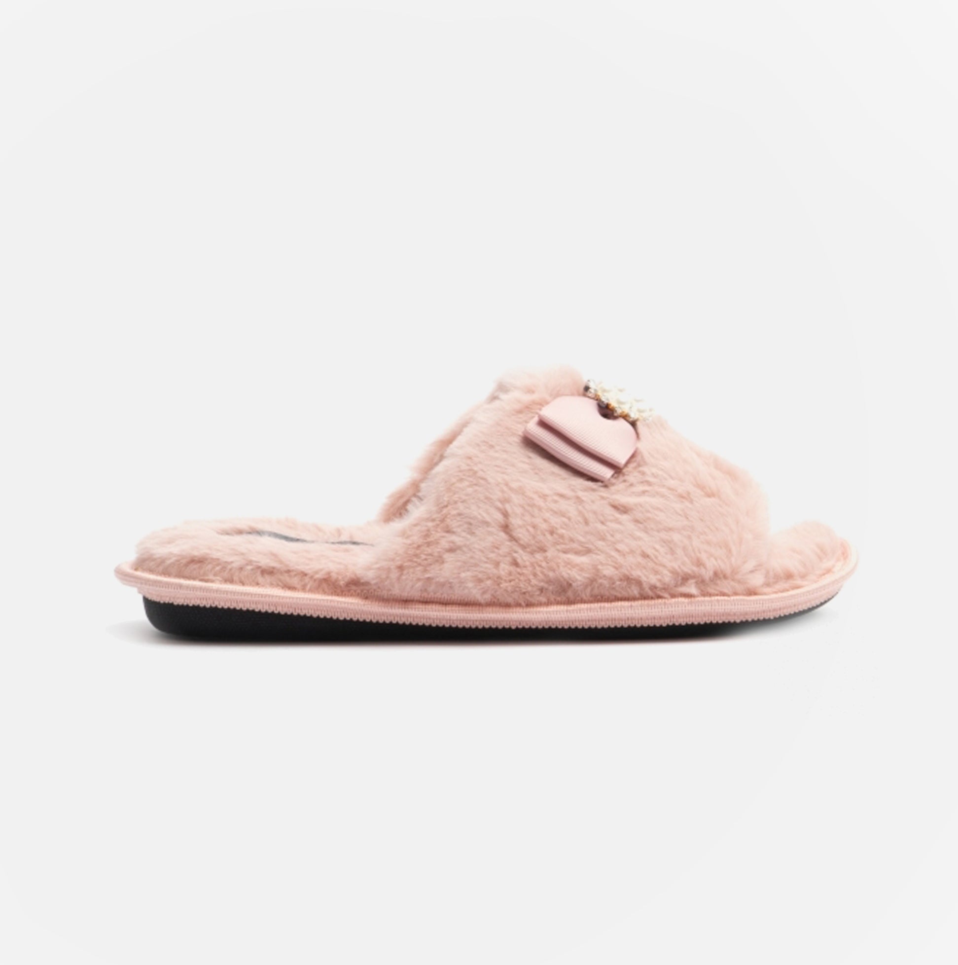 Jo & Joe EMPRESS Womens Open Toe Mule Slippers Blush | Shuperb