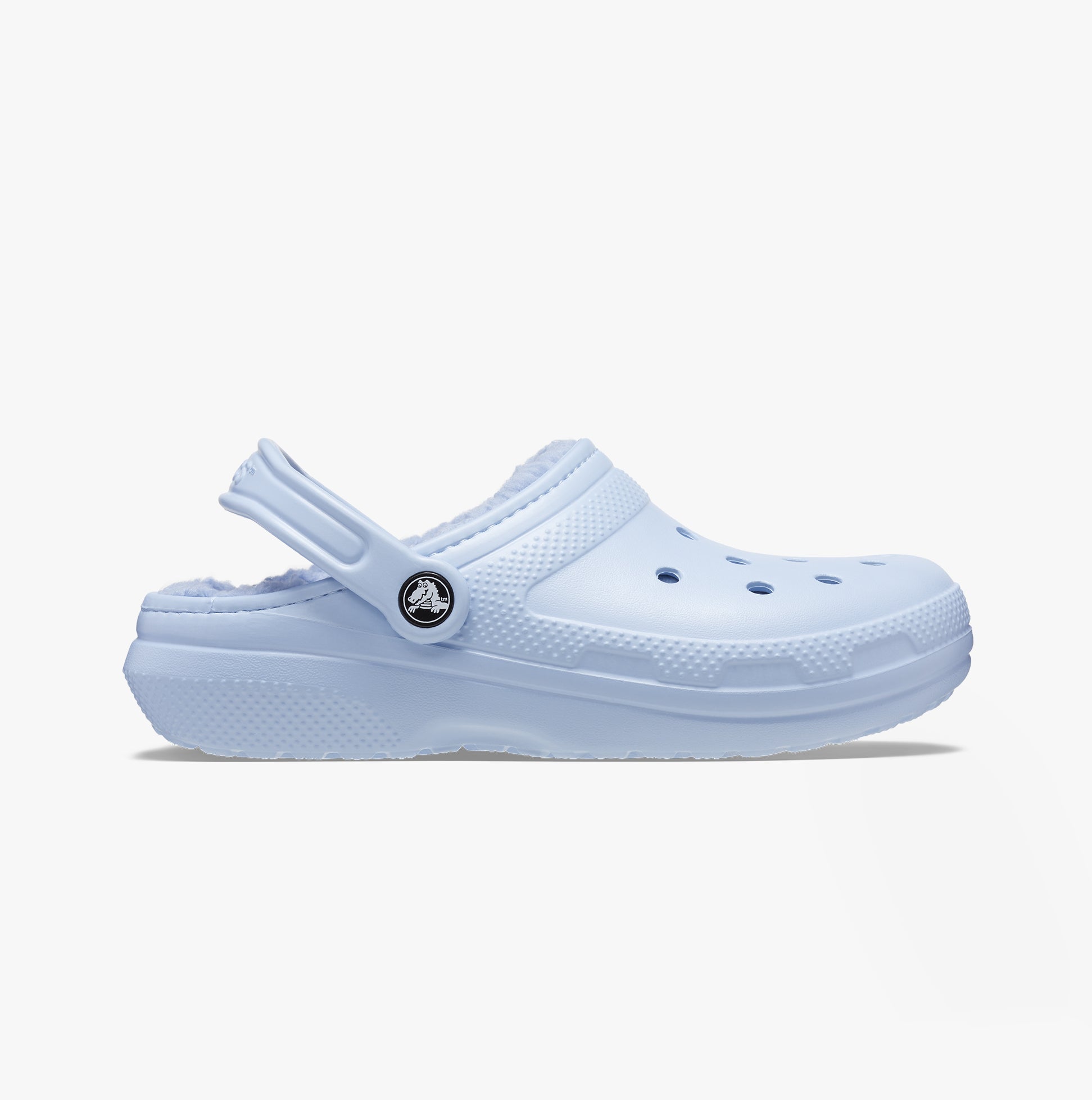 Crocs 203591-4NS CLASSIC LINED Womens Clogs Blue Calcite | Shuperb
