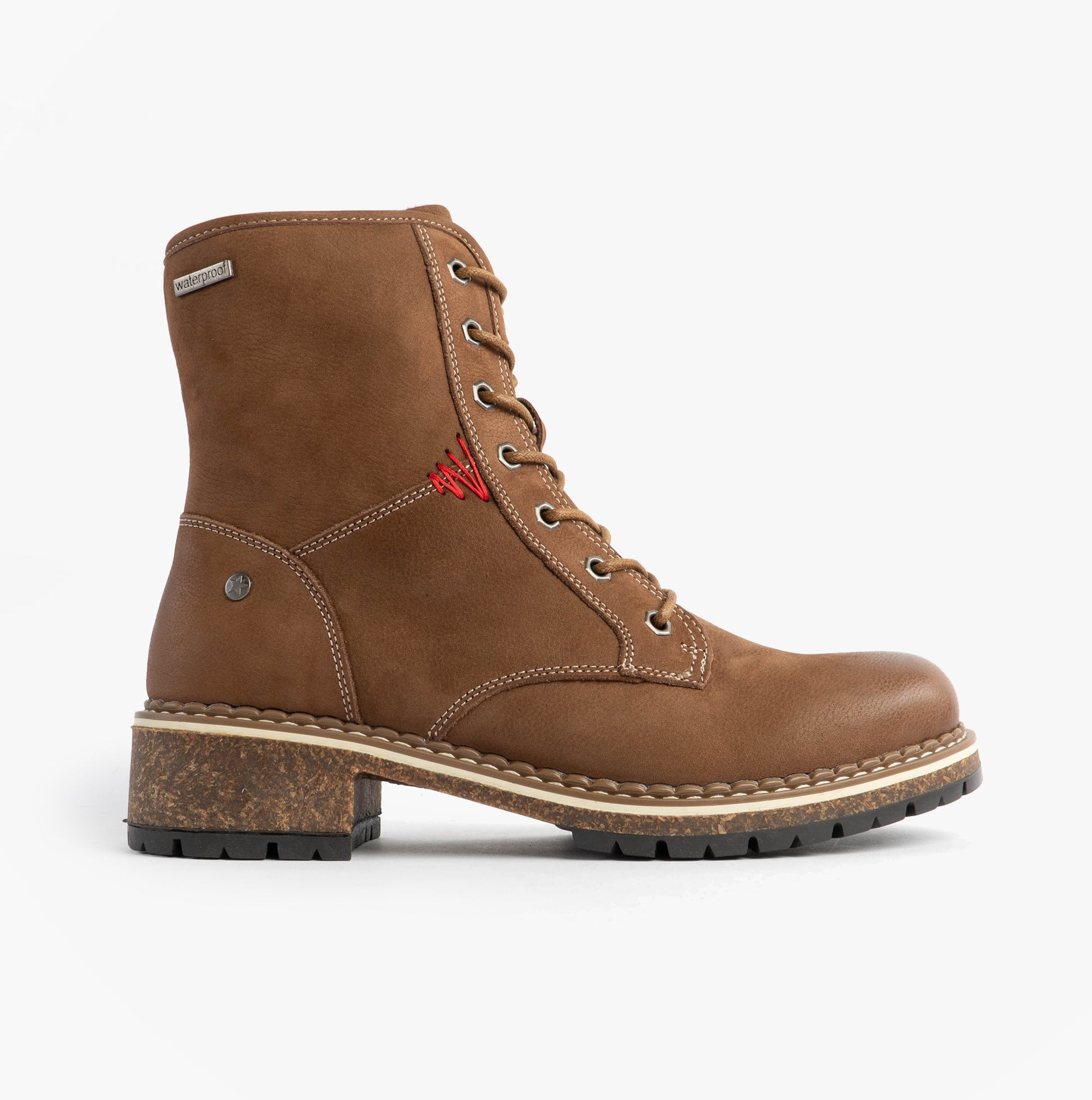 Josef Seibel WAYLYNN 10 Womens Lace Up Ankle Boots Brown | Shuperb